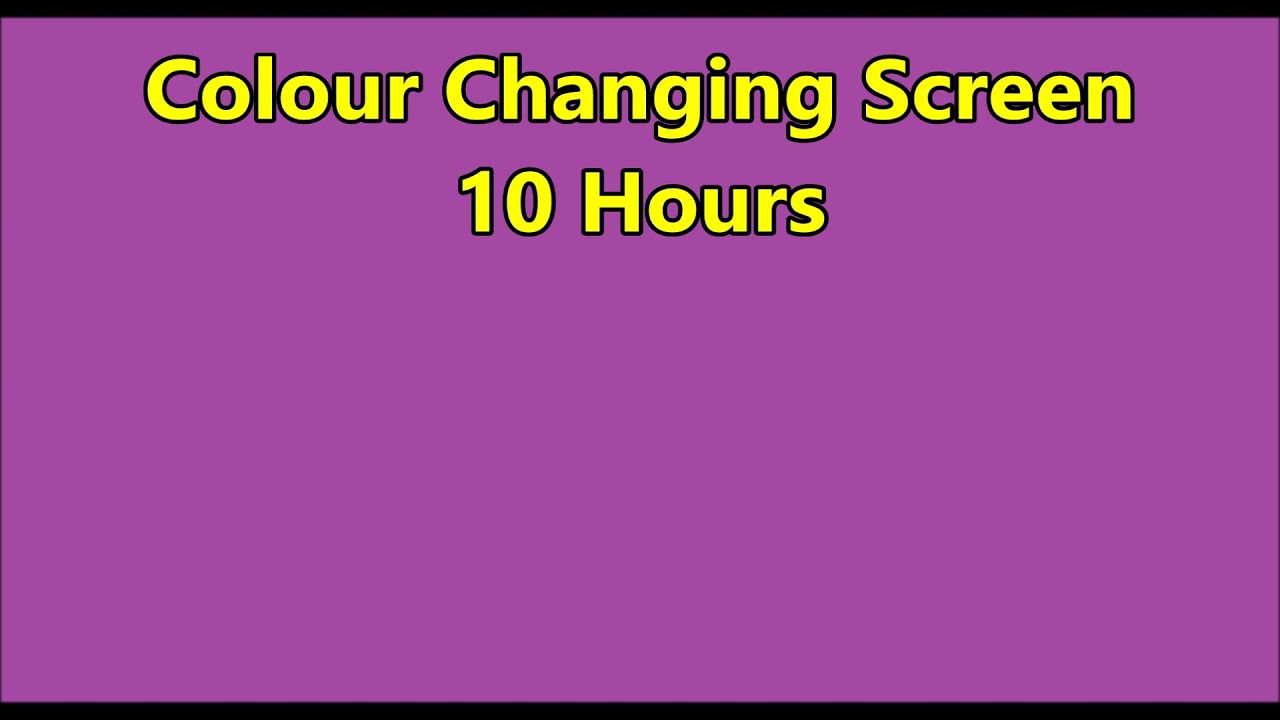 Colour Changing Screen Mood Led Lights 10 Hours Youtube