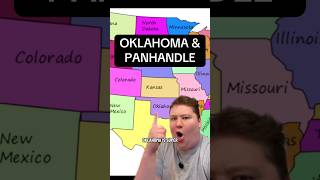 OKLAHOMA & PANHANDLE HISTORY MAP #history #historical #usa #america #oklahoma #map #texas #facts