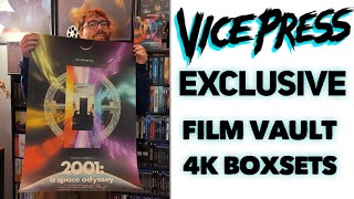 Film Vault 4K Boxsets (VICE PRESS EXCLUSIVES with prints…only 200 of each) #physicalmedia