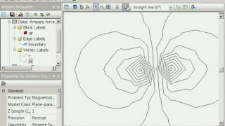 QuickField Sample: Ampere's force law