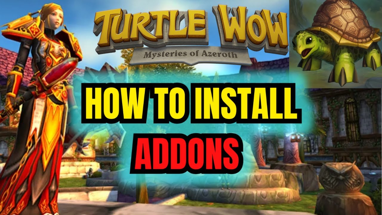 Turtle Wow Addons Guide And Install Tutorial Youtube