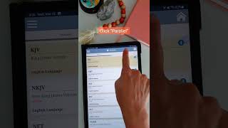 How to Read Two Translations Side by Side Using Blue Letter Bible App