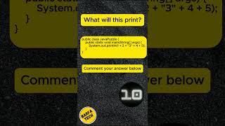 💡 Can you solve this Java puzzle in 10 seconds? 🤔⏳