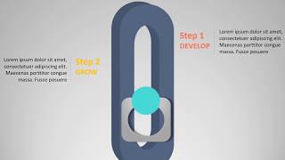Animated PowerPoint Template - Slider animation