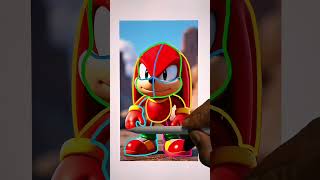 drawing knuckles kid #shorts #drawing #sonic #art #Knuckles