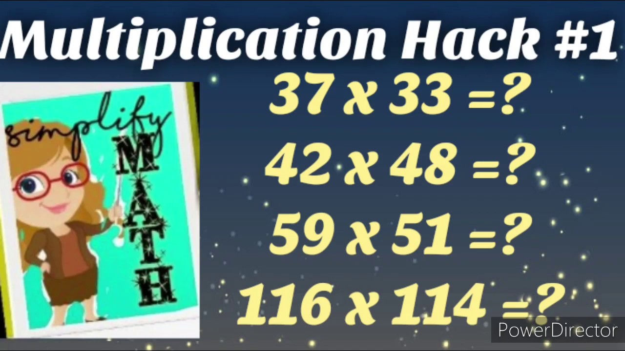 Multiplication Hack 1 Youtube