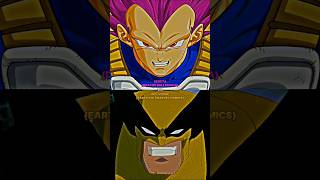 Vegeta (DB Manga) Vs. Wolverine (Marvel Comics) | Battle | #marvel #dbs #vsshorts