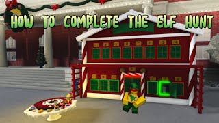 HOW TO COMPLETE THE BLOXBURG ELF HUNT|| FINDING ALL 6 ELVES|| ELF HUNT TUTORIAL|| THEBRAZYGIRL