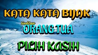 Kata-kata Bijak Sindiran Untuk Orangtua yang Pilih Kasih.