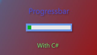 HOW TO MAKE A PROGRESSBAR IN C# (Windows - Forms tutorial) || English