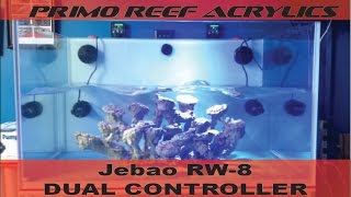 Jebao RW-8 Dual Controller in ACTION!