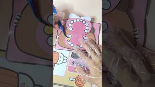 DIY Capybara Dental Play #paperdiy #dentalplay