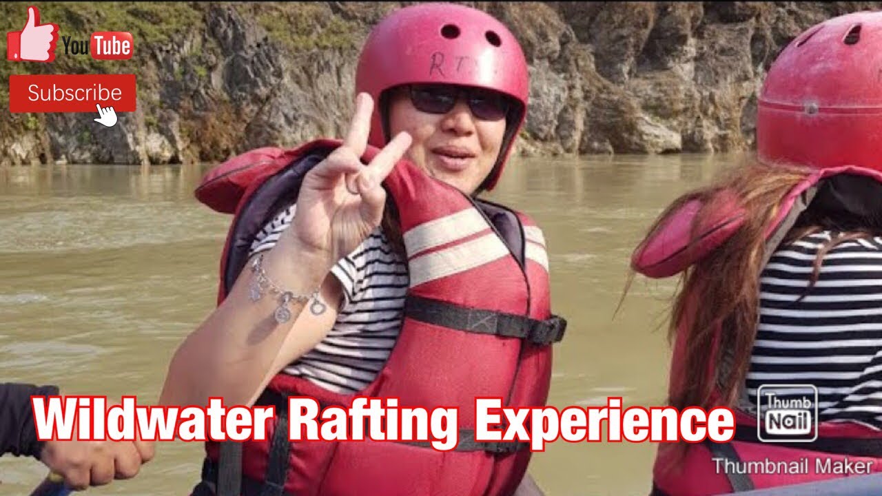Wildwater Rafting With My Teammates Youtube