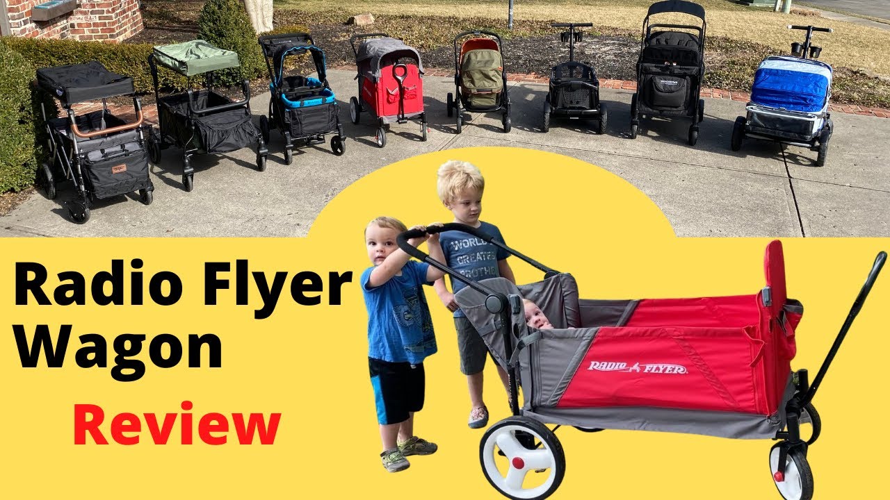 Radio Flyer Discovery Stroller Wagon Review Youtube