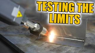 Is 800W Enough? xTool MetalFab Laser Welder Limit Test