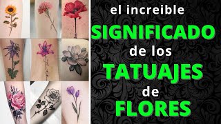 LEARN to identify what type of FLOWER you would like to get TATTOOED / FLOWER Tattoos 🌼🌷🌻