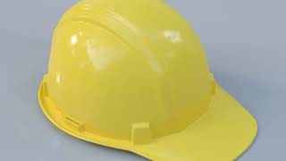 3D Model of Safety Helmet Review