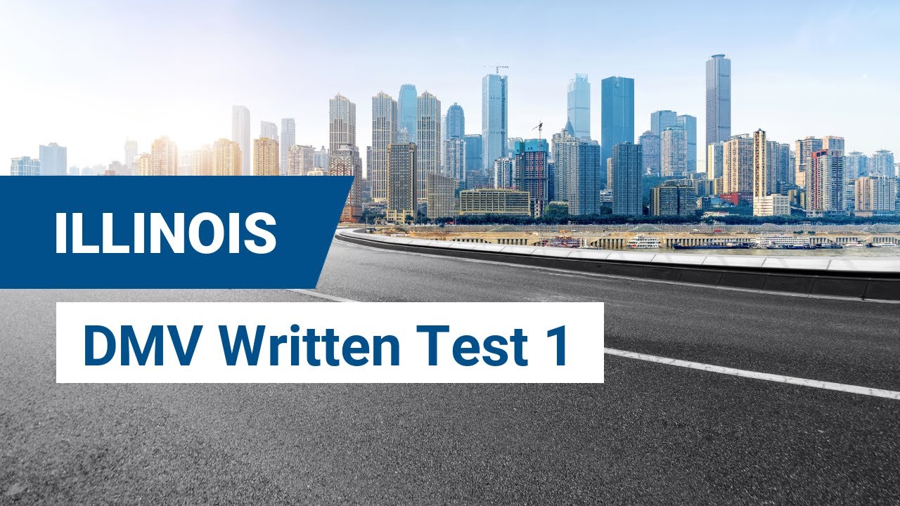 2024 Illinois Dmv Written Test 1 Youtube