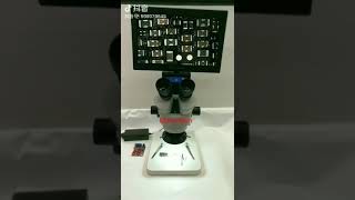 7-90X three mesh digital microscope portable HDMI zoom stereo microscope mobile phone repair