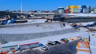 Échangeur Turcot Interchange February 2019 - drone