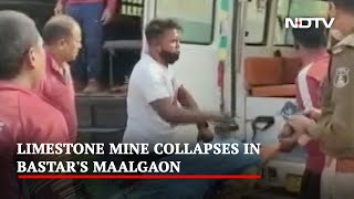 Limestone Mine Collapses In Chhattisgarh