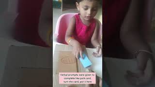 diy puzzle for toddlers, teo piece puzzle for kids. easy cardboard diy for kids