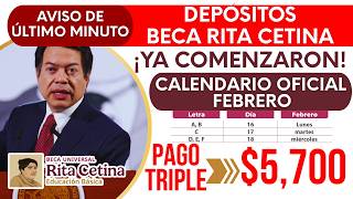 🔥 RITA CETINA SCHOLARSHIP 2026 TRIPLE Payment Confirmed 💳 Official Calendar January February