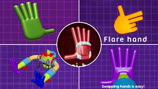 ALL HANDS TUTORIALS - Poppy Playtime: Chapter 1, 2, 3, 4, 5