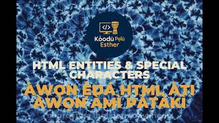 HTML Entities & Special Characters | Display Symbols Correctly in HTML (Beginner Guide)