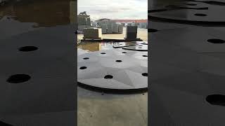 Bespoke Design Flamed Granite Round Paver
