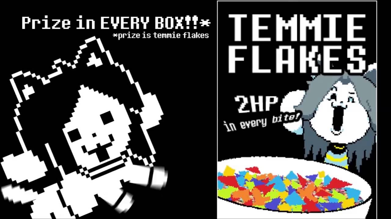 1 Hour Temmie Flakes Breakfast Cereal Youtube