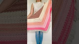 New free crochet pattern! Dreamy Days Shawl 🥰 #crochet