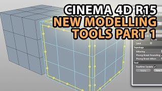 Cinema 4D Tutorial: Awesome Modelling Tools Part 1