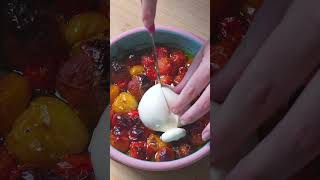 Roasted tomatoes & burrata