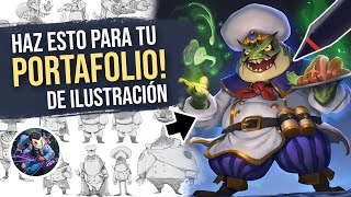 Cómo crear un PROYECTO de PERSONAJES super COOL para tu PORTAFOLIO - Explicado por Jotadé!