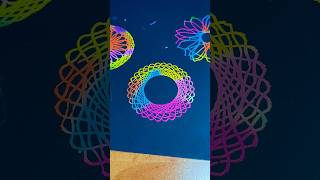 Colorful Spirograph Design #spirographshr #usa #satisfying #asmr #art #spirograph #pattern #shr
