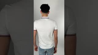 Fred Perry Polo 's White SS21