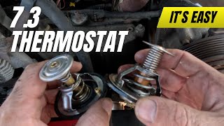 Ford 7.3 Powerstroke Thermostat Replacement