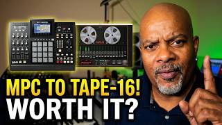 Tracking A Beat From My AKAI MPC 5000 Into Tape-16!