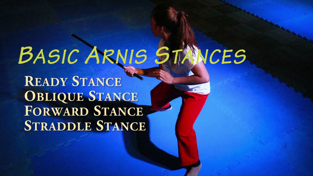 Arnis Basic Stances Youtube