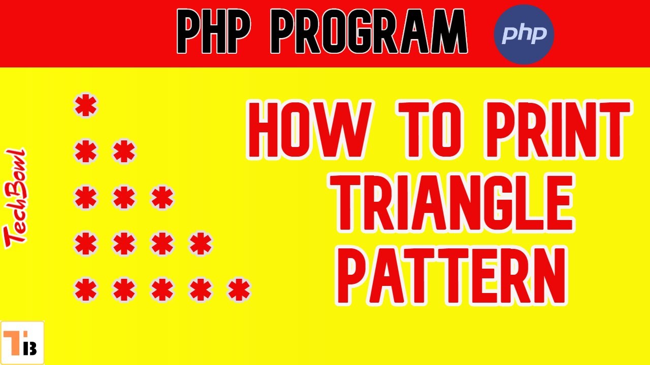 Printing Pyramid Pattern Using Loop In Php рџ ґ Youtube