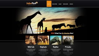 Zoo Website Template - 40768