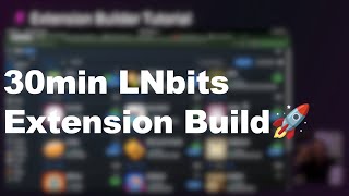New Extension Builder! Build an extension in under 30 minutes! 🚀