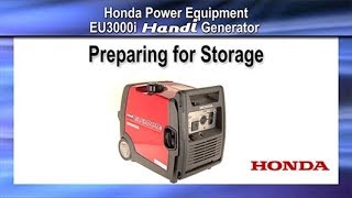 EU3000i Handi Generator Storage