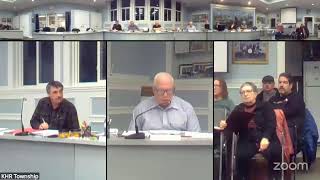 March 3rd KHR Township's Regular Meeting