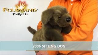 2006 Folkmanis Sitting Dog
