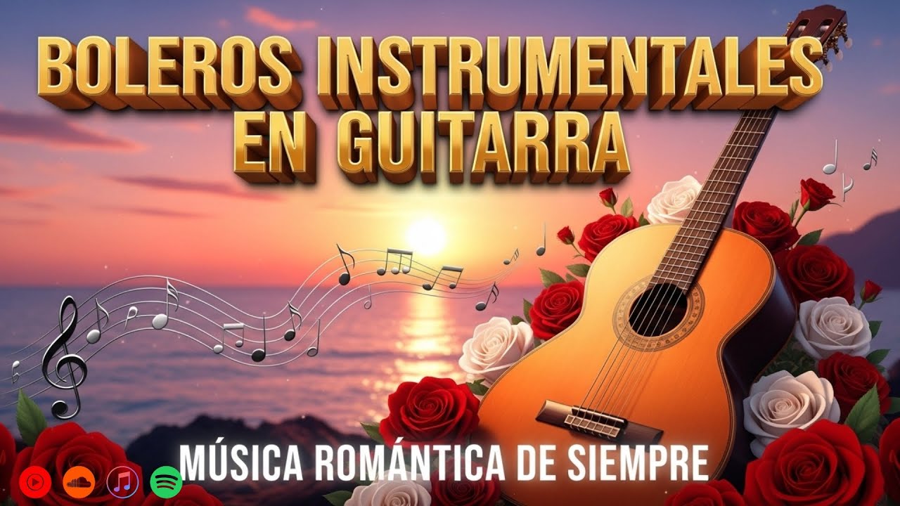 Guitarra Boleros Instrumentales Melodías Románticas Eternas Youtube