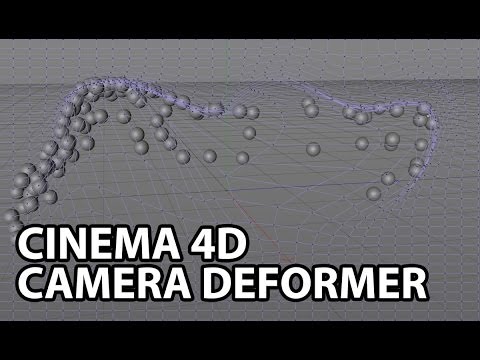 Cinema 4d Tutorial Using The Camera Modifier To Influence Swarms Youtube