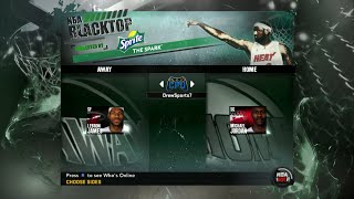 NBA 2K11 - Lebron James vs Michael Jordan - NBA Blacktop