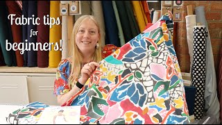 Fabric and Sewing Pattern Tips for Beginners!